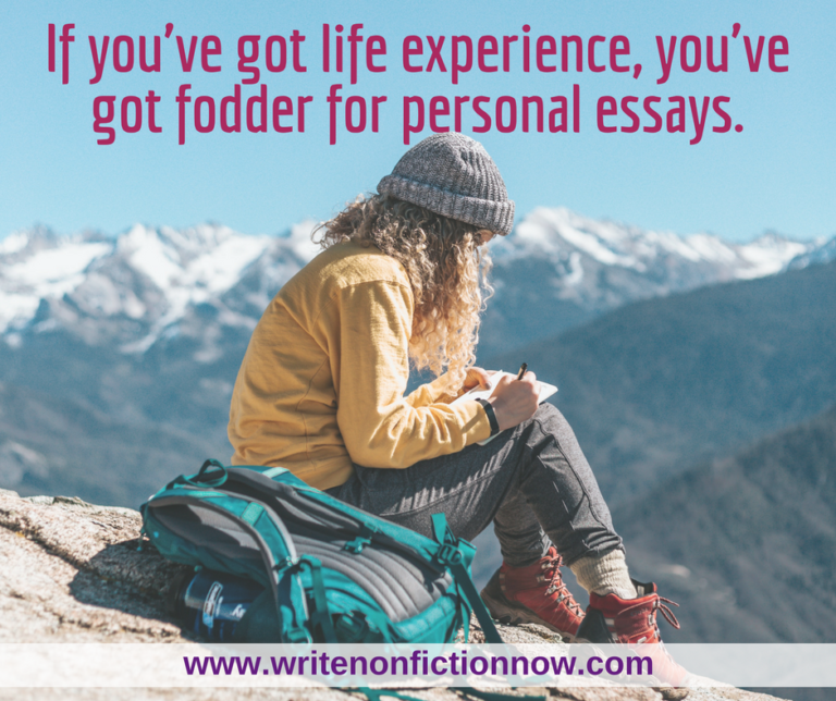 How to Use Life Story and Personal Experience in an Essay - Write ...