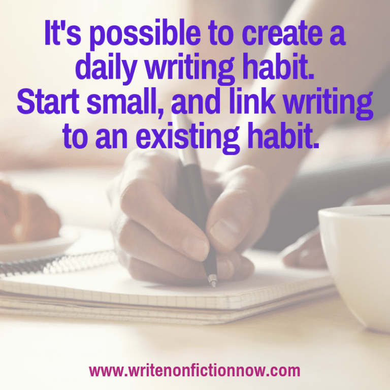 How to Use "Tiny Habits" to Establish a Daily Writing Practice - Write ...