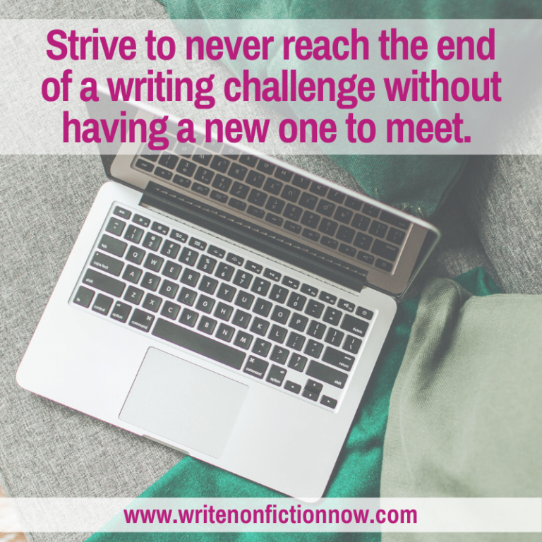 Why You Should Never Reach the End of a Writing Challenge - Write ...