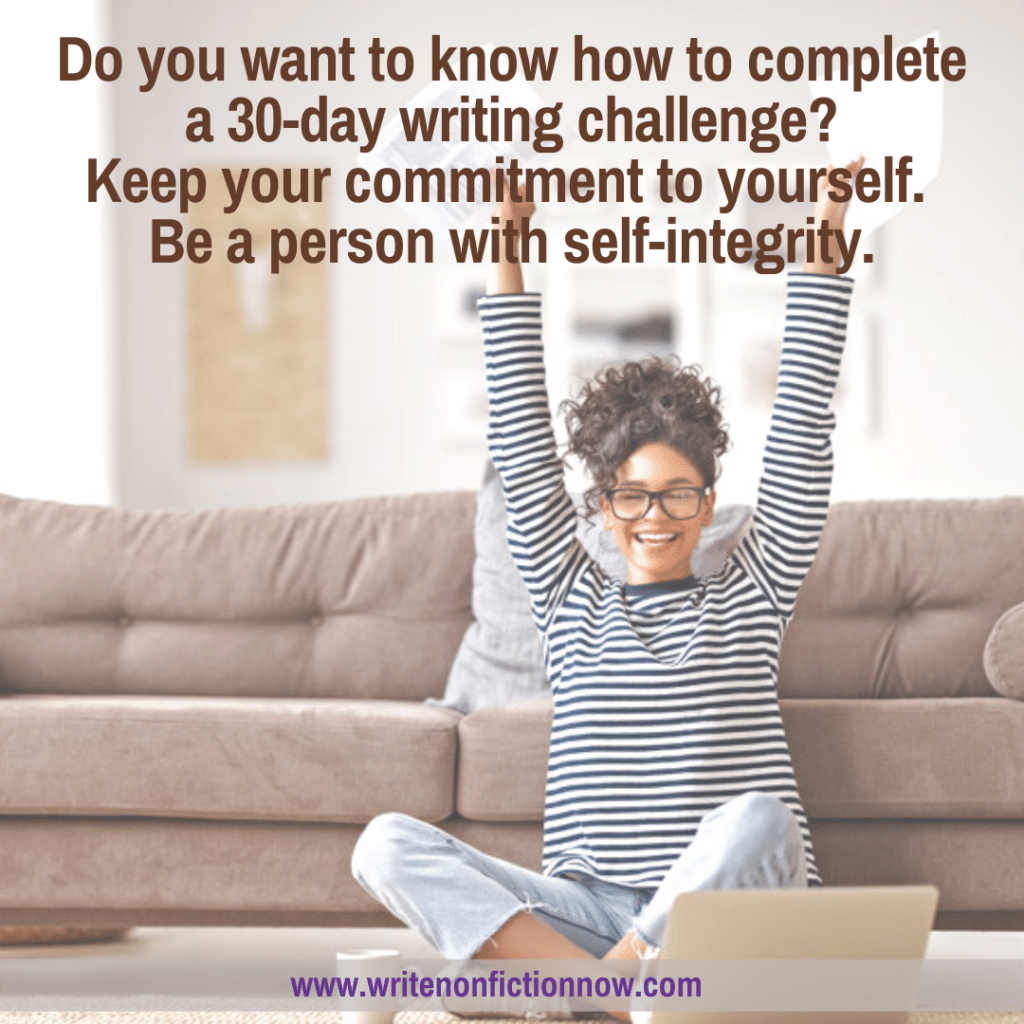 How Self-Integrity Increases Your Chances of Completing a 30-Day ...